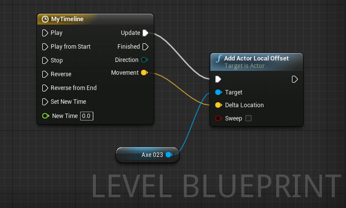 [Unreal] 타임라인(Timeline) — 💡번뜩💡