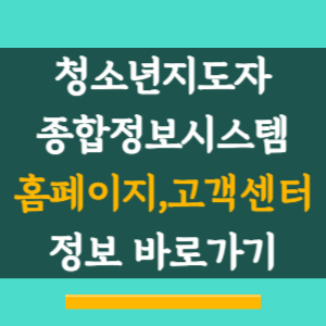청소년지도자 종합정보시스템 홈페이지 바로가기, 고객센터 전화번호(https://www.youth.go.kr/yworker/usr/index.do) - 카카오의사랑