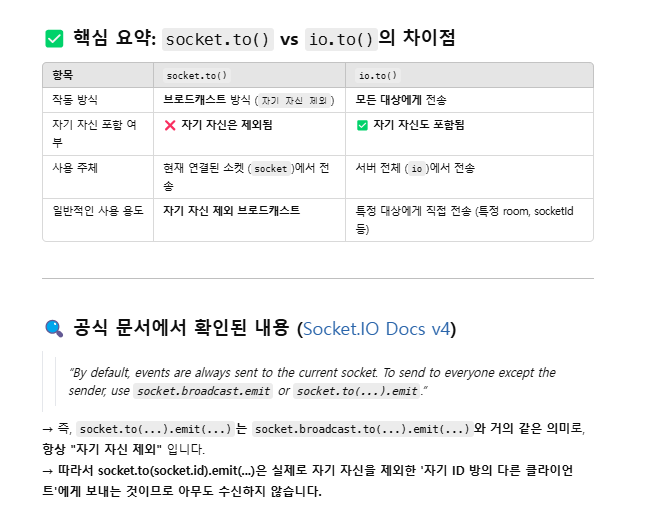 SocketIO 관련 정리