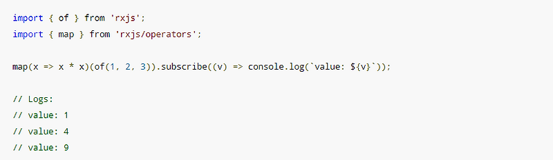 RxJs - Operators(pipe, map, first, of) - BaeBox