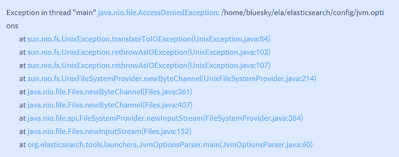Exception) - java.nio.file.AccessDeniedException