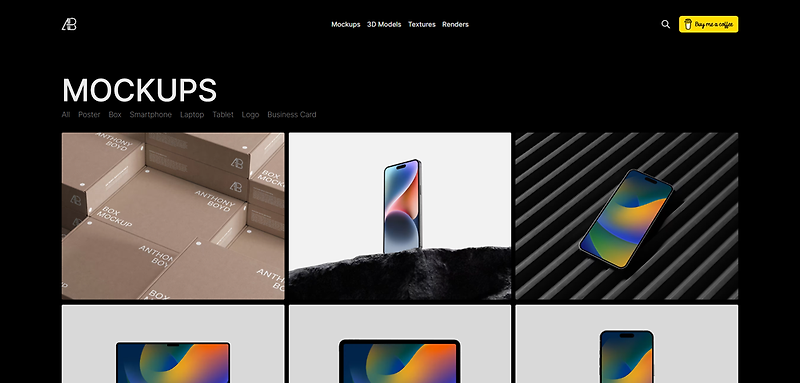 [해피CGI][cgimall] 다양한 종류가 있는 무료 MOCKUPS 사이트