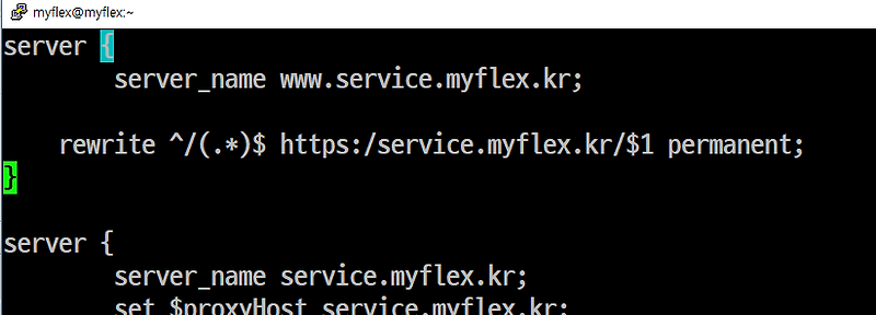 작업23, 도메인에서 www 지우기, nginx url rewrite