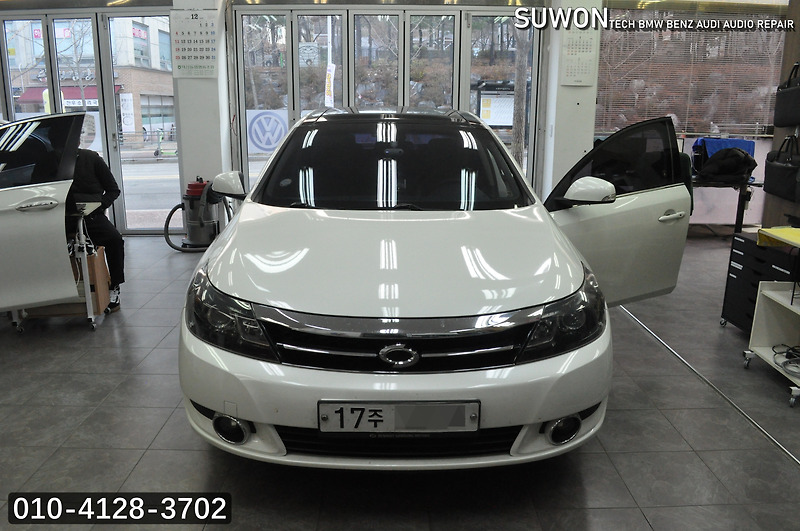 BMW, BENZ, AUDI 오디오 수리 :: 르노삼성 NEW SM5 하제엠텍 KP-570 전원불량 블랙아웃 고장 - 수원테크
