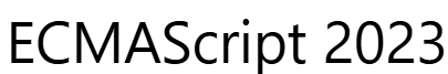 [JavaScript] ECMAScript 2023 -- ES2023