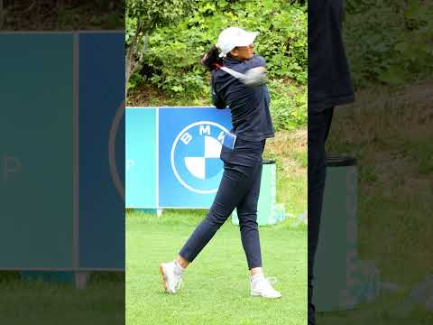 LPGA BMW 2023 세계랭킹 37위 아디티 아쇼크 드라이버 샷 슬로우모션!