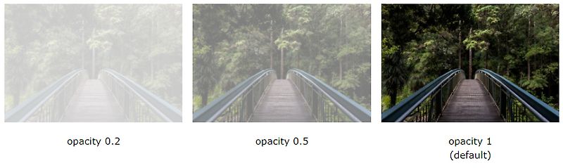 CSS opacity/transparency