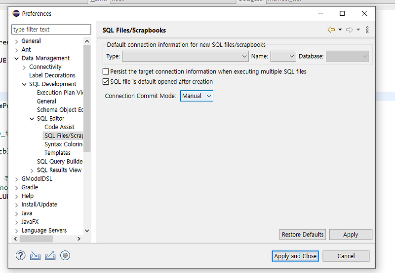 06.08 JDBC 드라이버 로딩 및 DBMS 접속(eclipse에서 db연계)