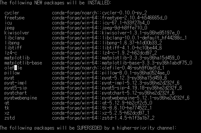 ERROR conda.core.link:_execute(698) : qt problem