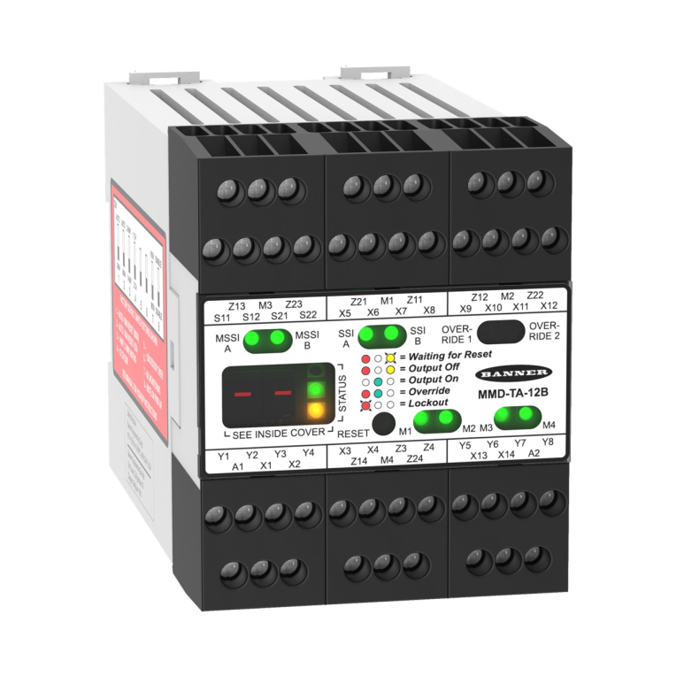 [수입판매] Banner MMD-TA-12B Safety Relay Muting Module 배너 모듈