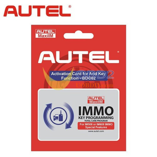 Autotel BMW IMMO G 라이센스 키 추가 기능 활성화 FAQ