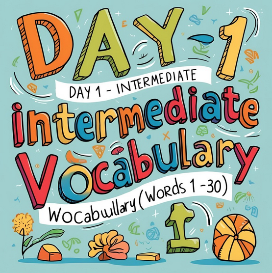 Day 1 – Intermediate Vocabulary (Words 1–30) :: The Eternal Word