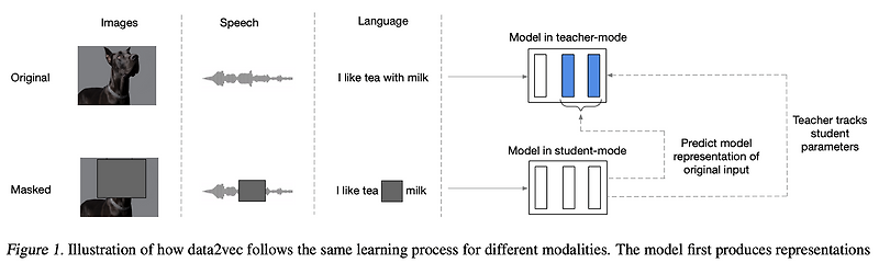 [논문 리뷰] data2vec 요약, 코드, 구현