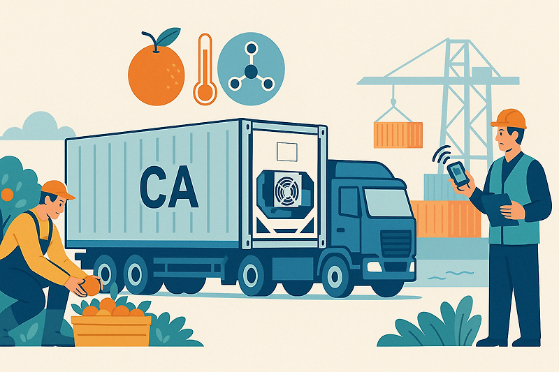 CA컨테이너(Controlled Atmosphere Container)