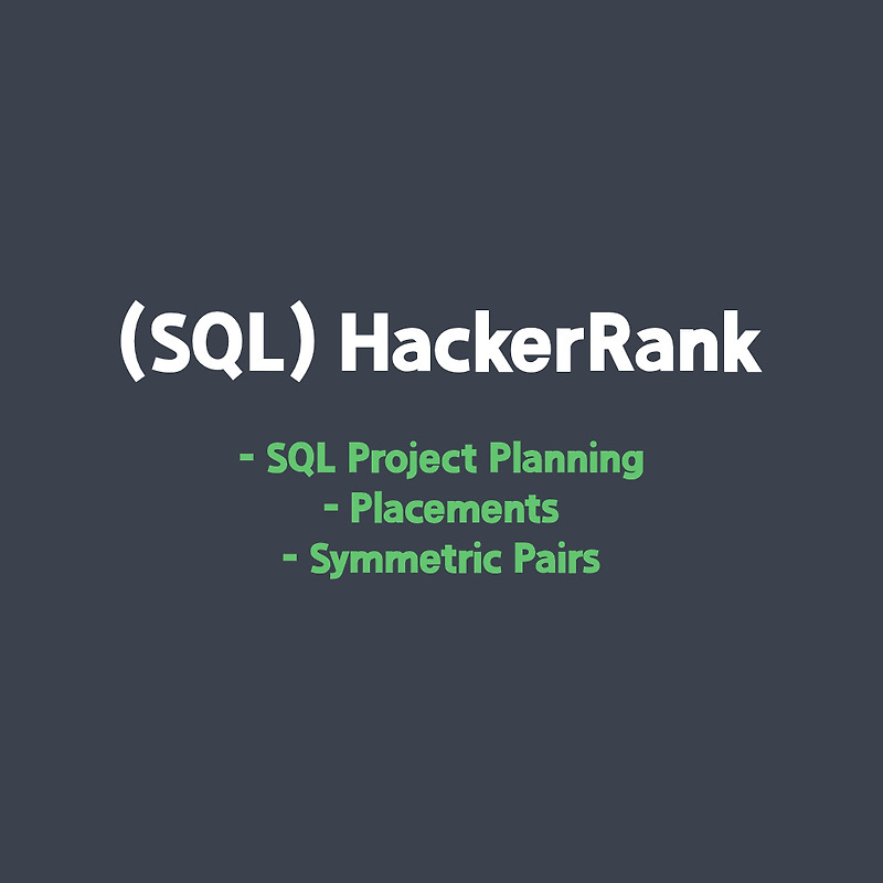 SQL Project Planning,Placements,Symmetric Pairs