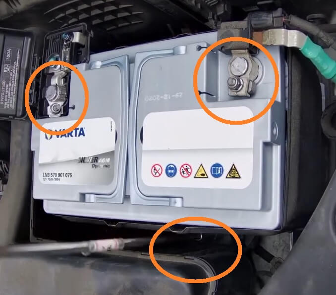 그랜저 HG 2.4 AGM70L 배터리 교체 방법 : 수명, 교체 주기, 관리, 비용