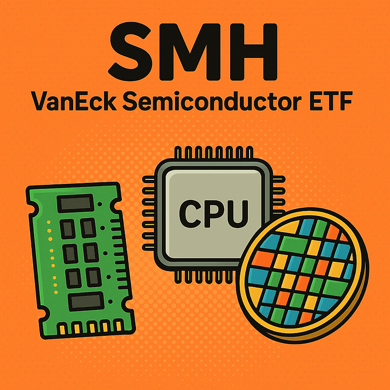 [티커:SMH] SMH (VanEck Semiconductor ETF) : 반도체 산업에 투자하는 전략적 선택