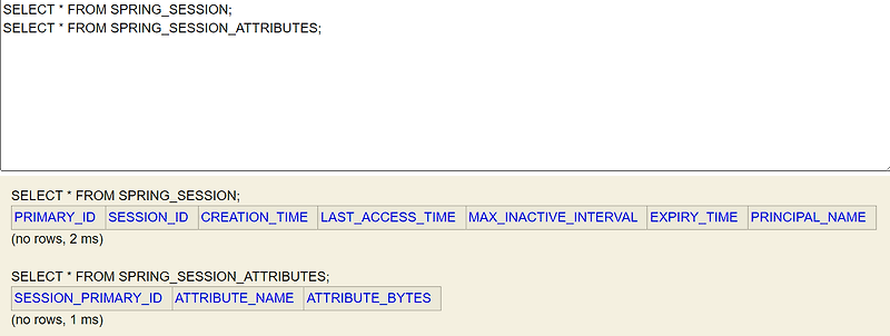 [Spring Security] Spring Session JDBC