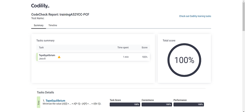 [Codility/Java] 문제 6. TapeEquilibrium
