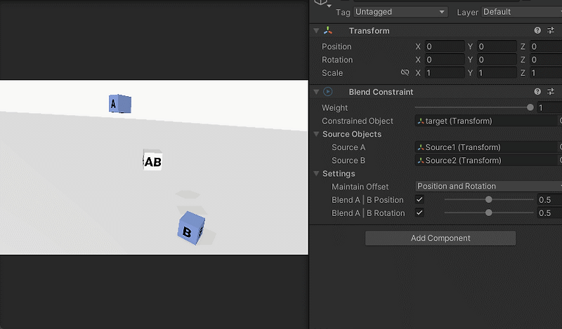 [Unity] 애니메이션 리깅 (2) - Constraint