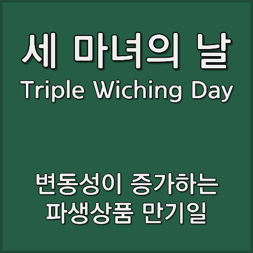미국주식의 세 마녀의 날 그리고 대응 방법 (Triple Witching Day)