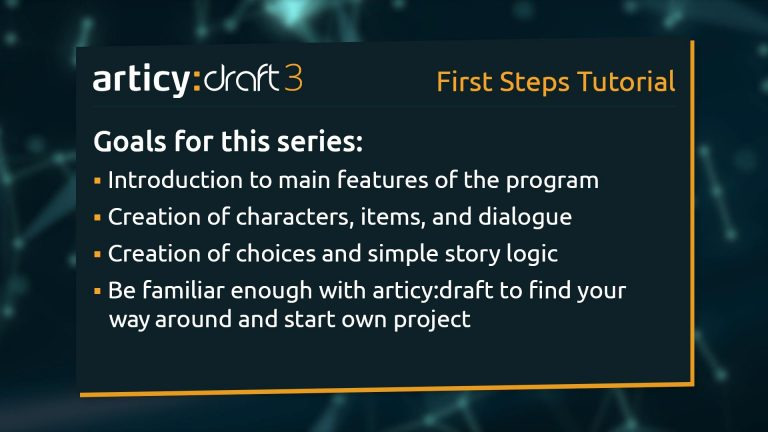 articy:draft 첫걸음 튜토리얼 시리즈L01 articy:draft 설치하기 :: 지혜공방(Wisdom Atelier)