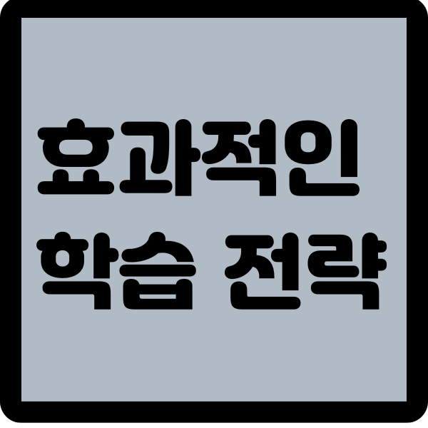 학업 성취도 향상을 위한 효과적인 학습 전략 서울대학교 교육심리학 교수의 통찰력