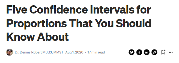 Clopper-pearson interval (클로퍼-피어슨) 방법이란? :: 월급독립 프로젝트