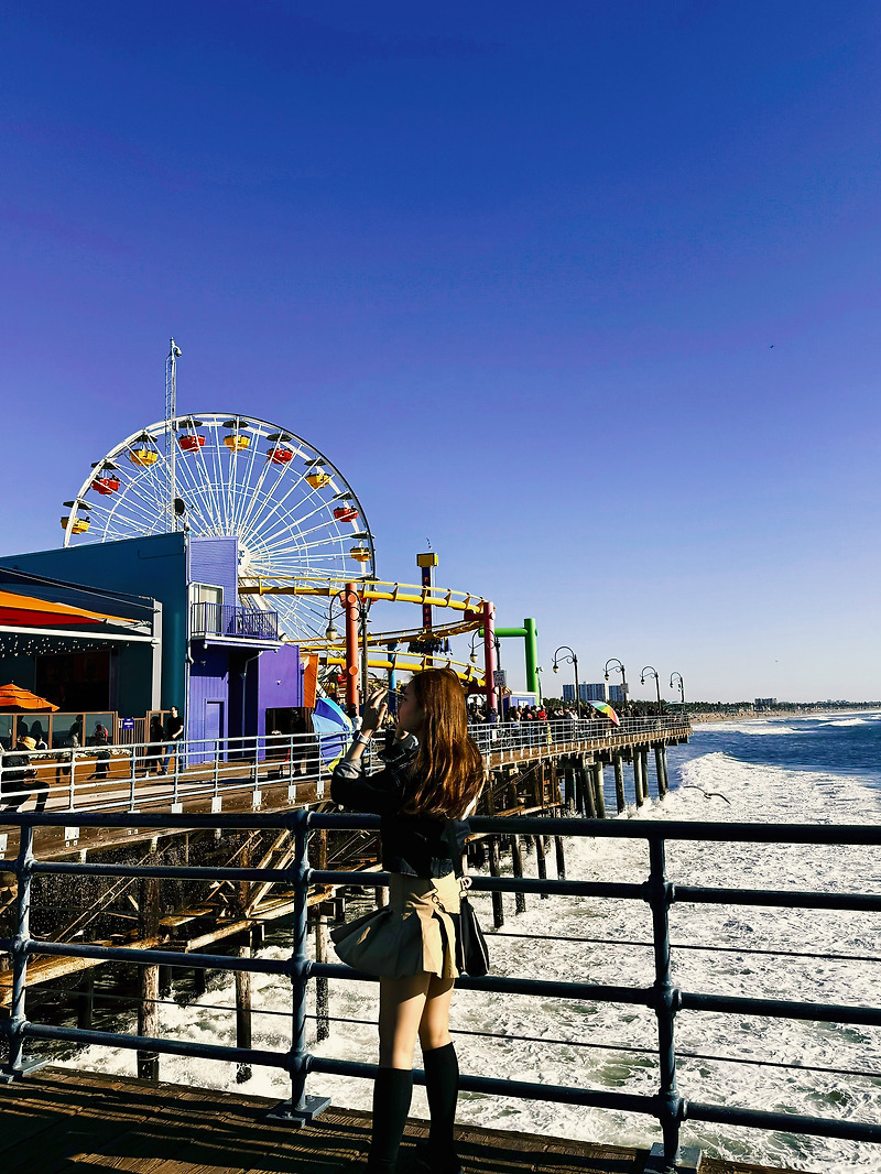 ️ Jrip_ LA 여행 기록, LA 여행의 서른한 번째 이야기 [7일차, LA 산타모니카 피어 _ la 자유여행]