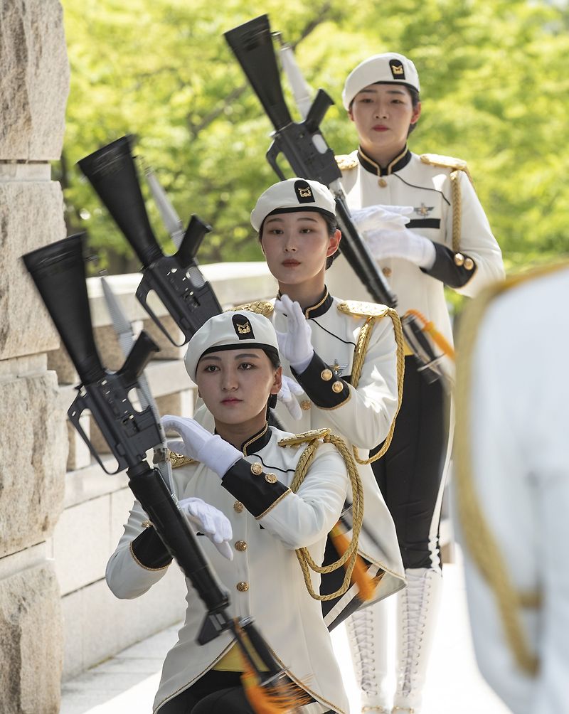 3년 만에 돌아온 국군 의장대