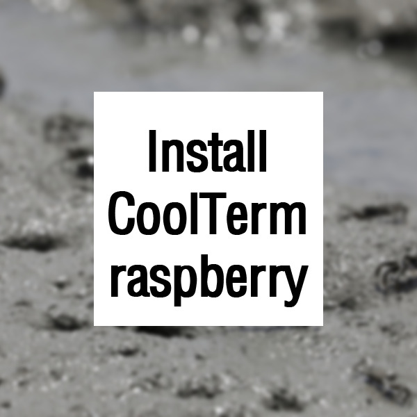 CoolTerm, Install Serial HEX terminal in linux.