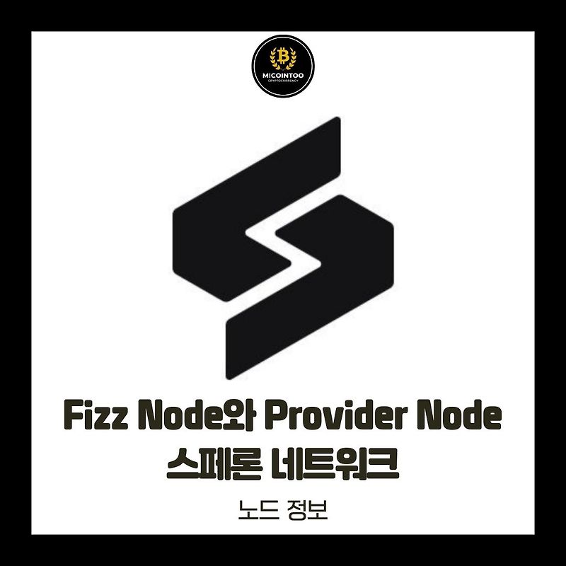 Fizz Node와 Provider Node로 구성된 스페론 네트워크