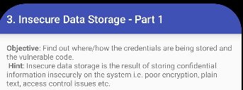 [DIVA] 3. Insecure Data Storage - Part 1