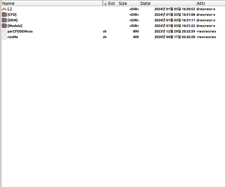 Case 기본 디렉토리 구조