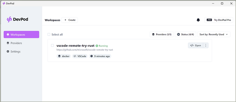 devpod.sh vs "dev container" in vscode