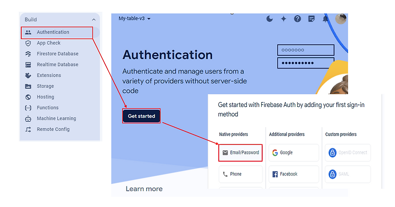 Firebase Authentication — HyeonB