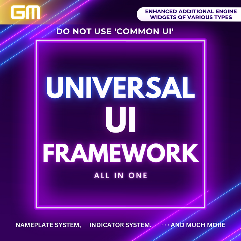 Gm Universal UI Framework 1.0.1 Update Note