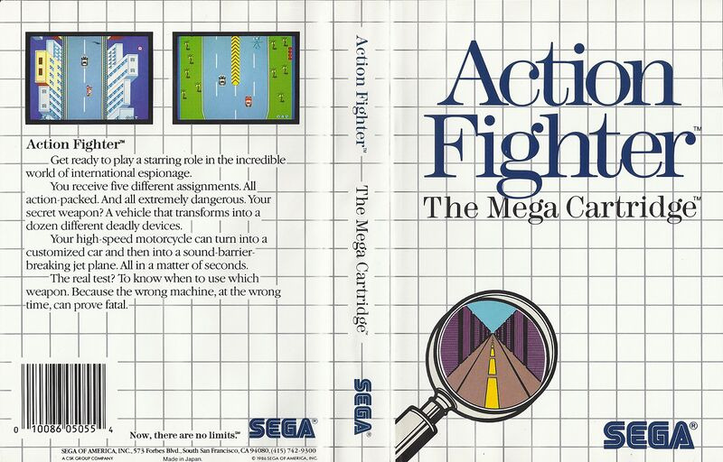 [SMS] 액션 파이터 (Action Fighter) 사운드트랙 OST (Soundtrack)