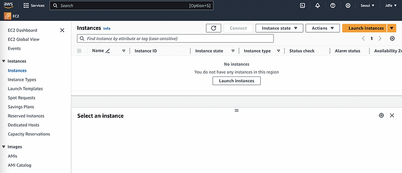 [AWS] EC2 _ 3) EC2 Instance 생성 + 실습