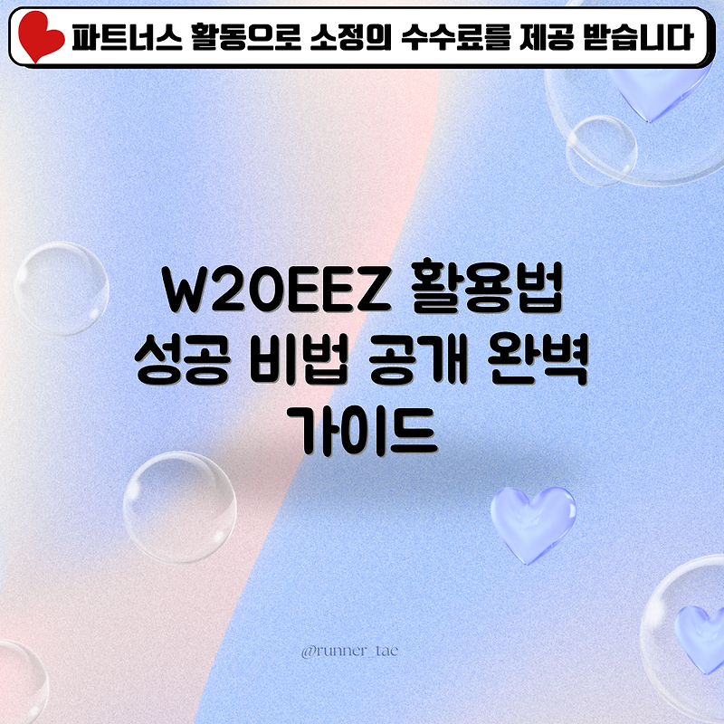 W20EEZ 완벽 가이드: 성공적인 활용법