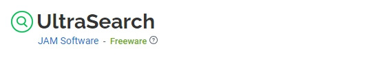 UltraSearch 무료 다운로드
