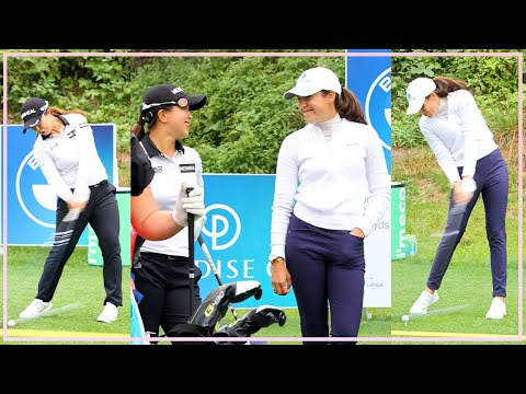 [4k] LPGA BMW 2023 모델같은 발레수엘라 & 김세영 두 프로의 드라이버 대결!!
