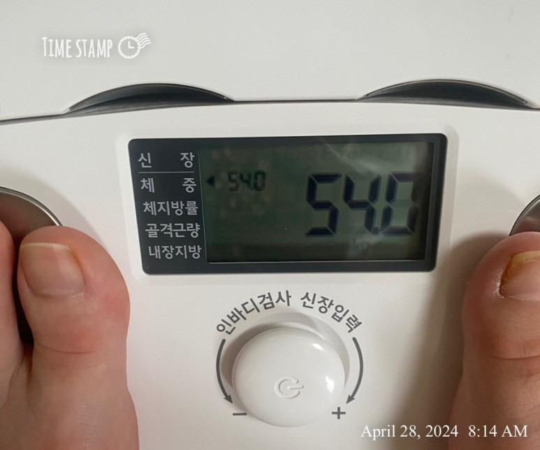 4월28일 D 60 54.0kg +0.3kg :: 소소한일상