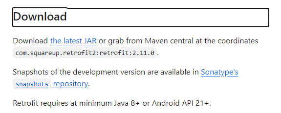 [Android Studio] 네트워크 라이브러리 _ Retrofit2 라이브러리 사용을 위한 설정