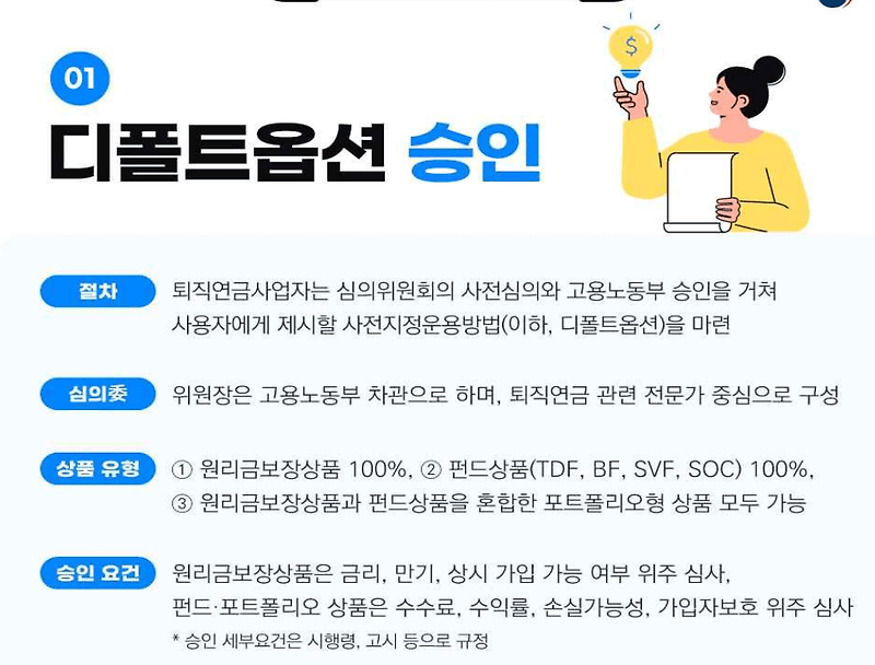 퇴직연금 디폴트옵션 뜻과 IRP DC형 가입절차 운용방법 - a8