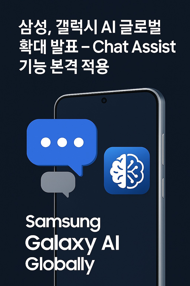 삼성, 갤럭시 AI 글로벌 확대 발표 – Chat Assist 기능 본격 적용
