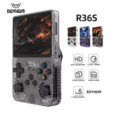 추억의 게임을 손안에! 레트로 휴대용 게임기 R35s Pro & R36S 완벽 분석: 64GB vs 128GB, 당신의 선택은?