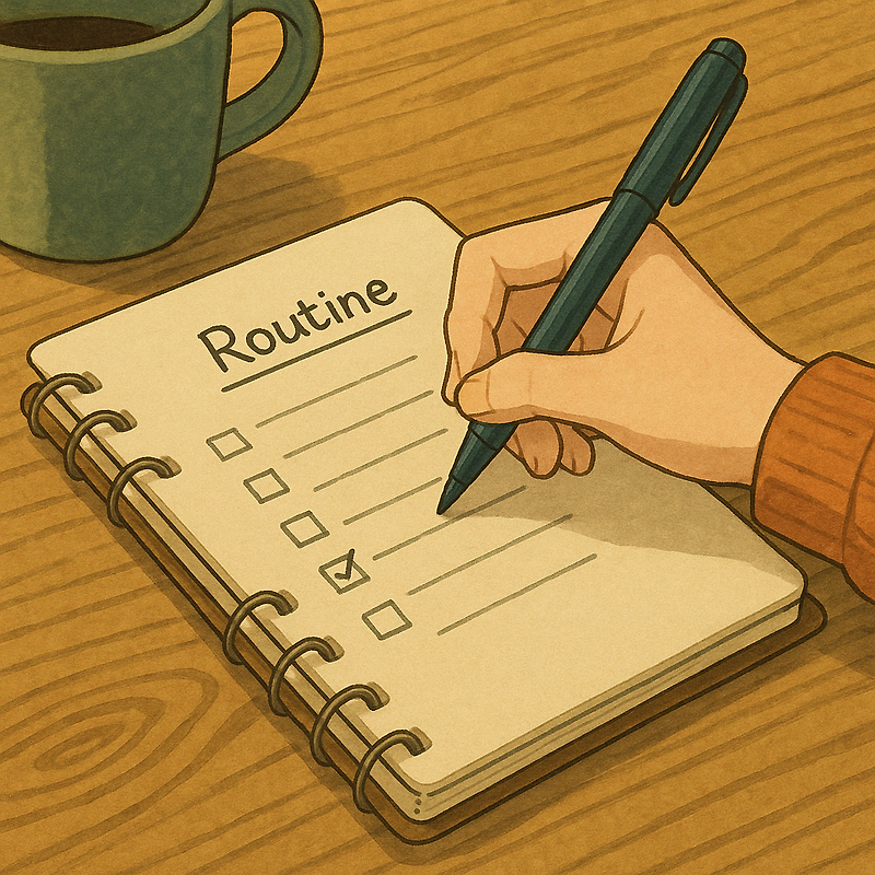 종이 vs 앱, 루틴 기록 도구 뭐가 더 좋을까? :: Prero 님의 블로그