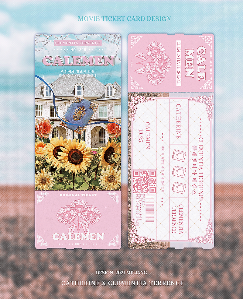 MOVIE TICKET CARD DESIGN 65