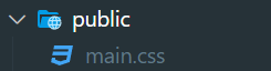 node.js css파일 연동하기